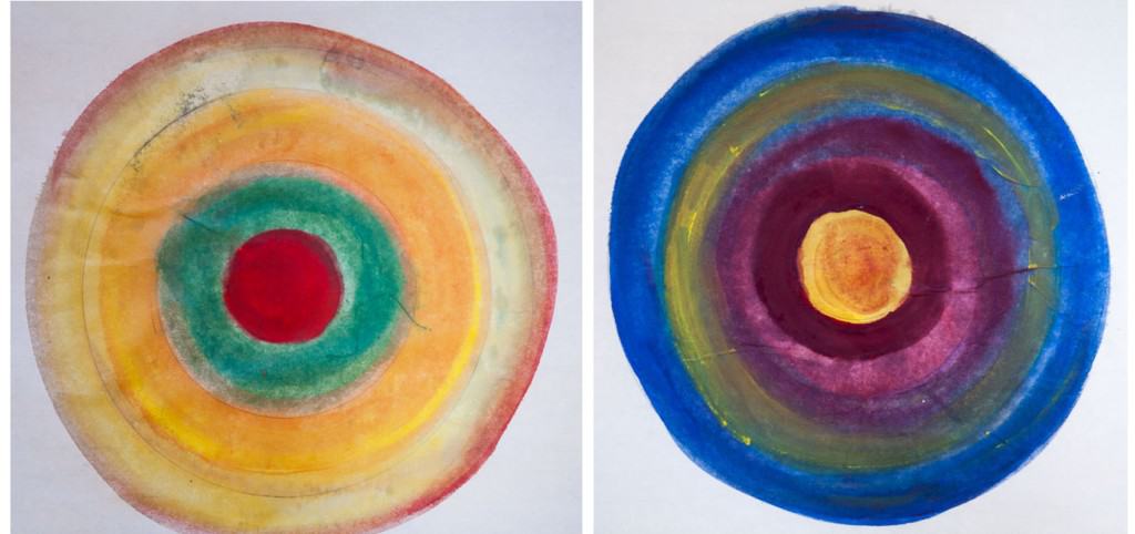 Kandinsky Circles Lesson for Kids: Practical color theory - Art Sprouts