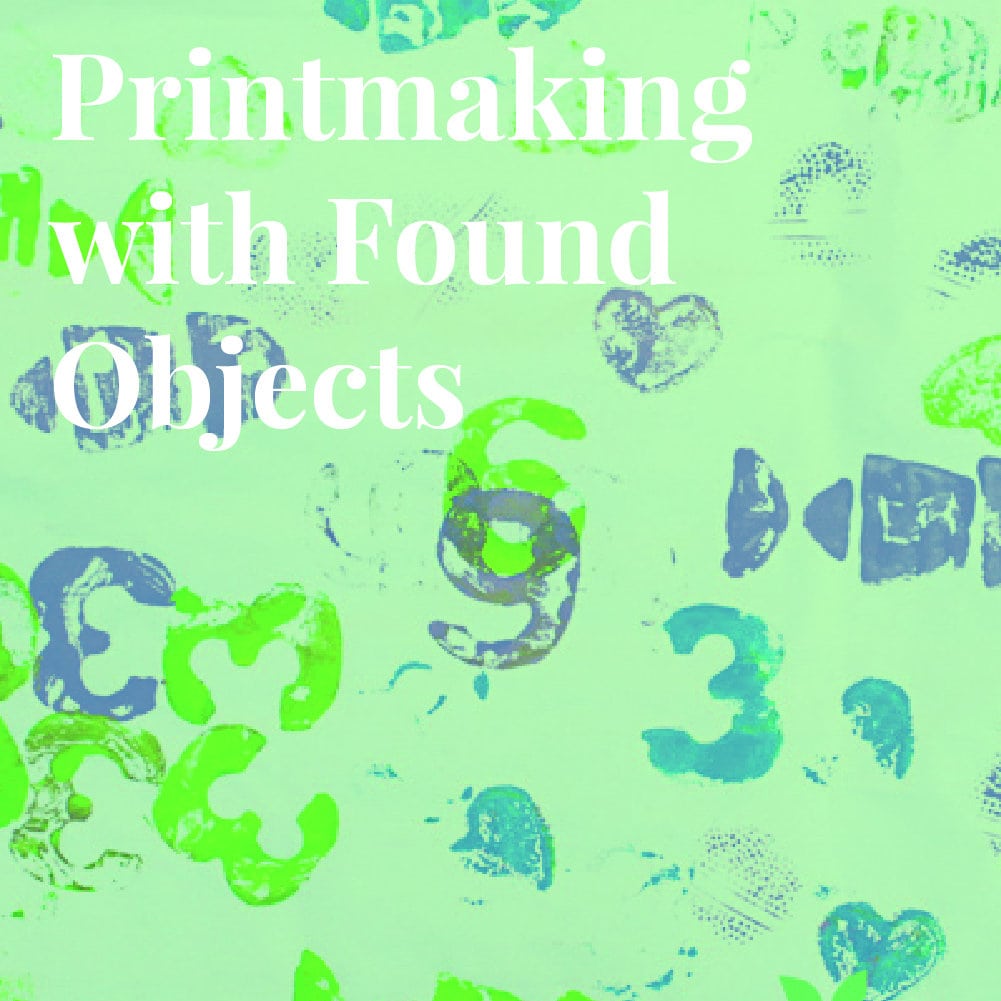 Printmaking With Found Objects: Exploring Shapes & Textures With Kids